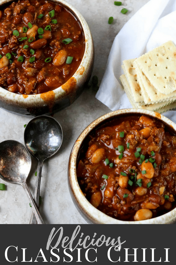 The BEST Classic Chili