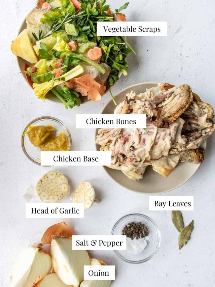 Homemade Instant Pot Chicken Stock