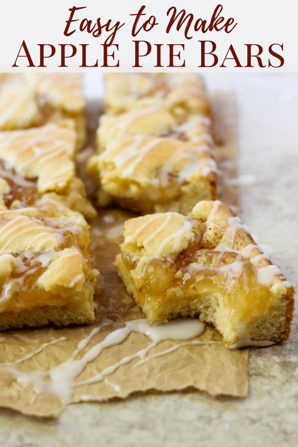 Easy Apple Pie Bars Recipe Moms Dinner