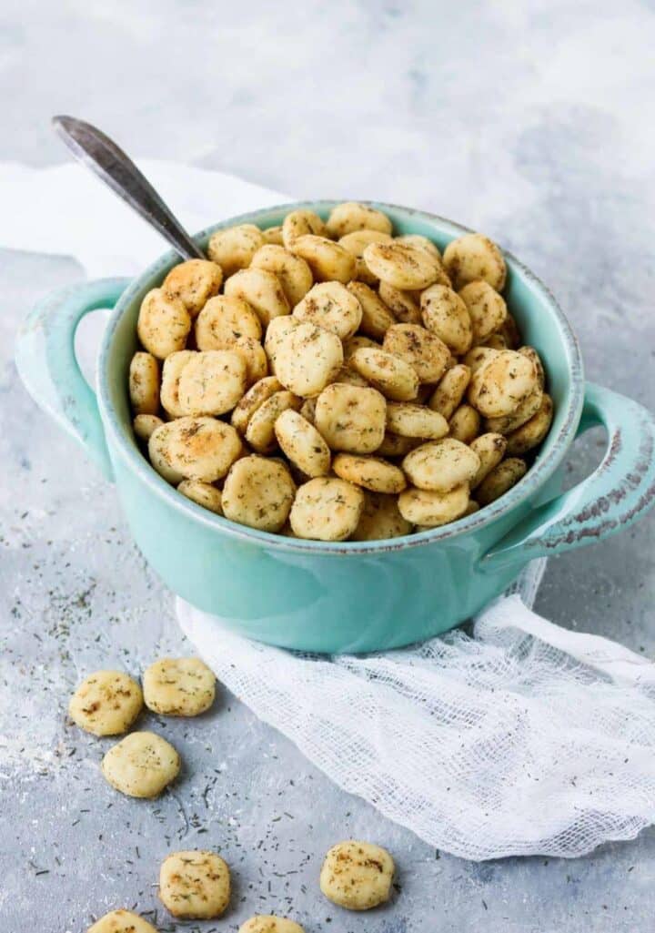 Seasoned Oyster Crackers Recipe