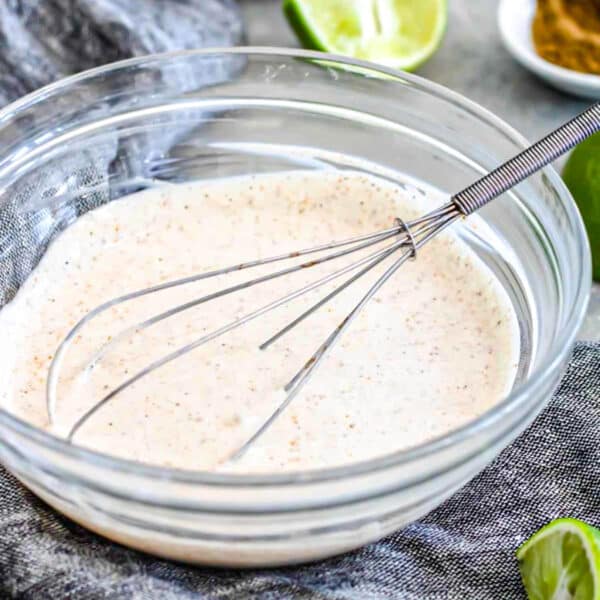 Easy Veggie Enchiladas with Chile Lime Crema