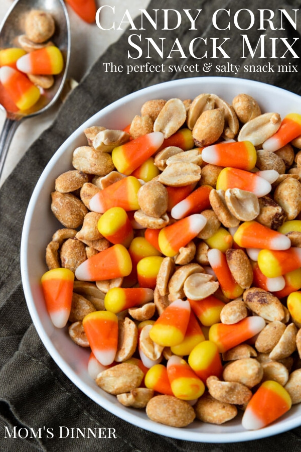 Candy Corn Snack Mix | Sweet & Salty Snack - Mom's Dinner
