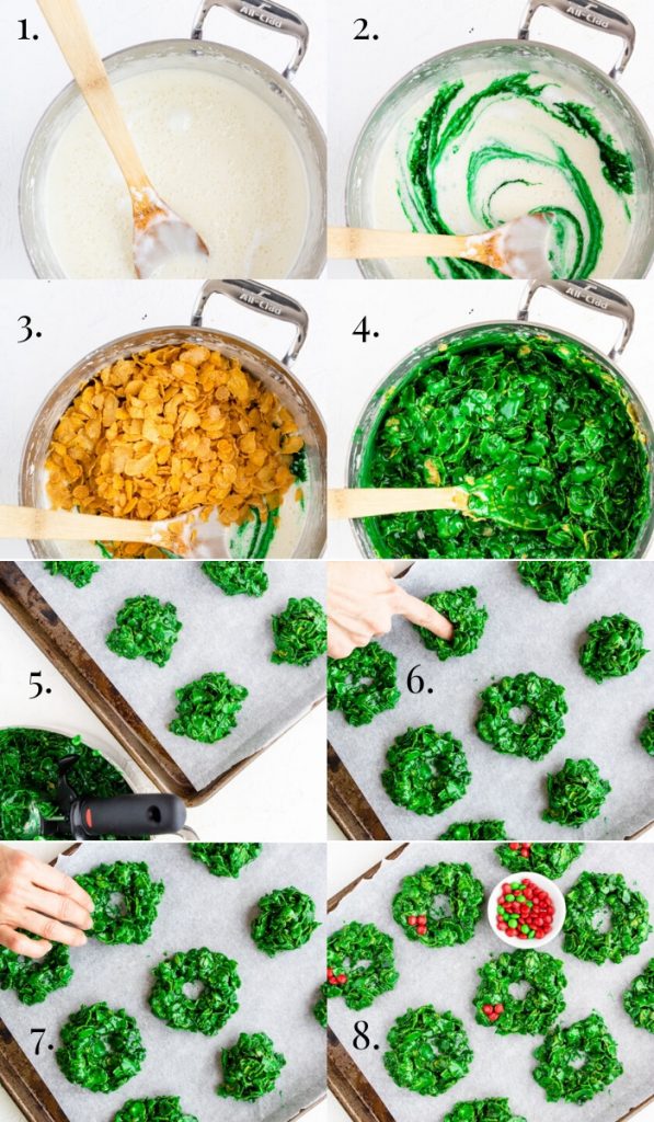 Cornflake Wreaths Recipe | A great Christmas cookie | Mom's Dinner