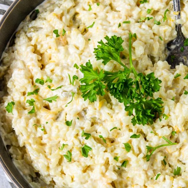 Cheesy Rice with Stove Top, Instant Pot & Cauliflower Rice Instructions