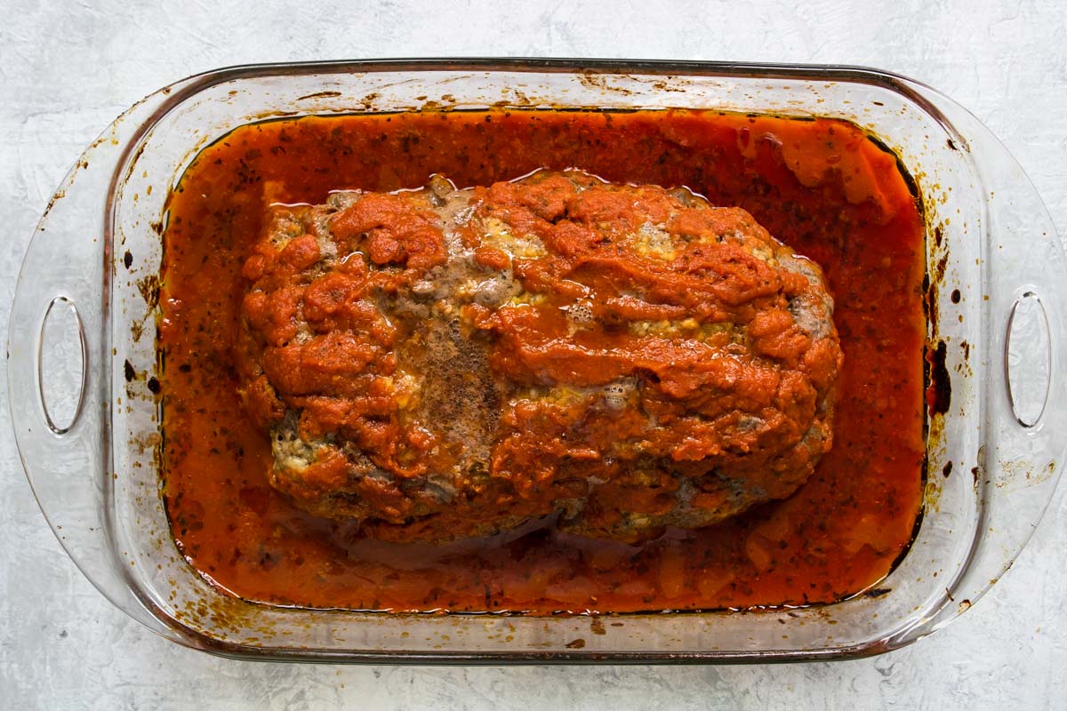 Italian Style Meatloaf - Mom's Dinner