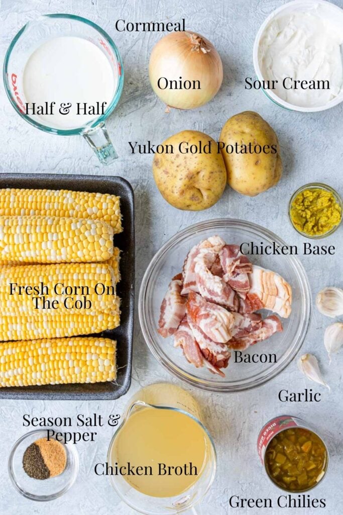 Thick and Creamy Corn Chowder + Video - Mom's Dinner