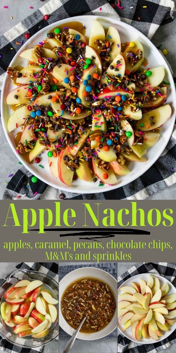 Caramel Apple Nachos | Easy way to have caramel apples| - Mom's Dinner