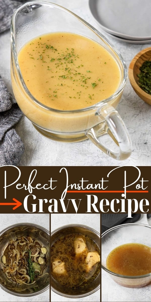 No Drippings Instant Pot Gravy + Video