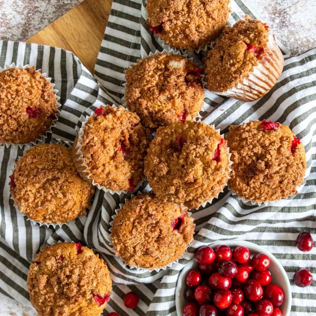 Cranberry Almond Cake | with fresh cranberries! - Mom's Dinner