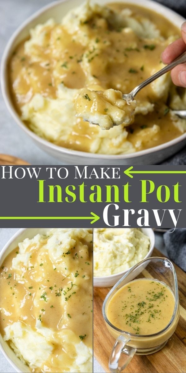 No Drippings Instant Pot Gravy + Video