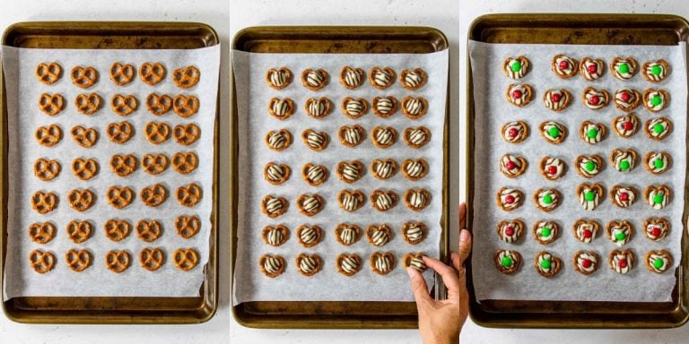 Sweet & Salty Christmas Hug Cookies | Just 3 Ingredients & 15 mins