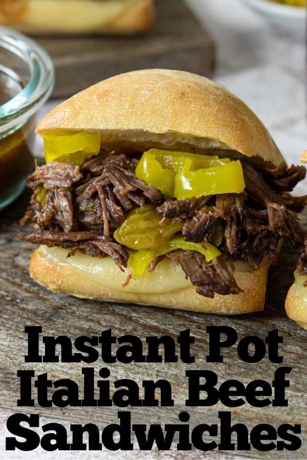 Instant Pot Italian Beef | Amazing Italian Beef Sandiwches - Mom's Dinner