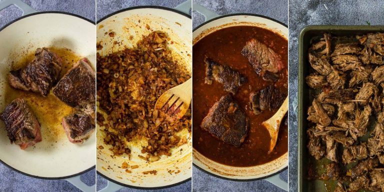 Thick & Hearty Beef Ragu | made with red wine - Mom's Dinner