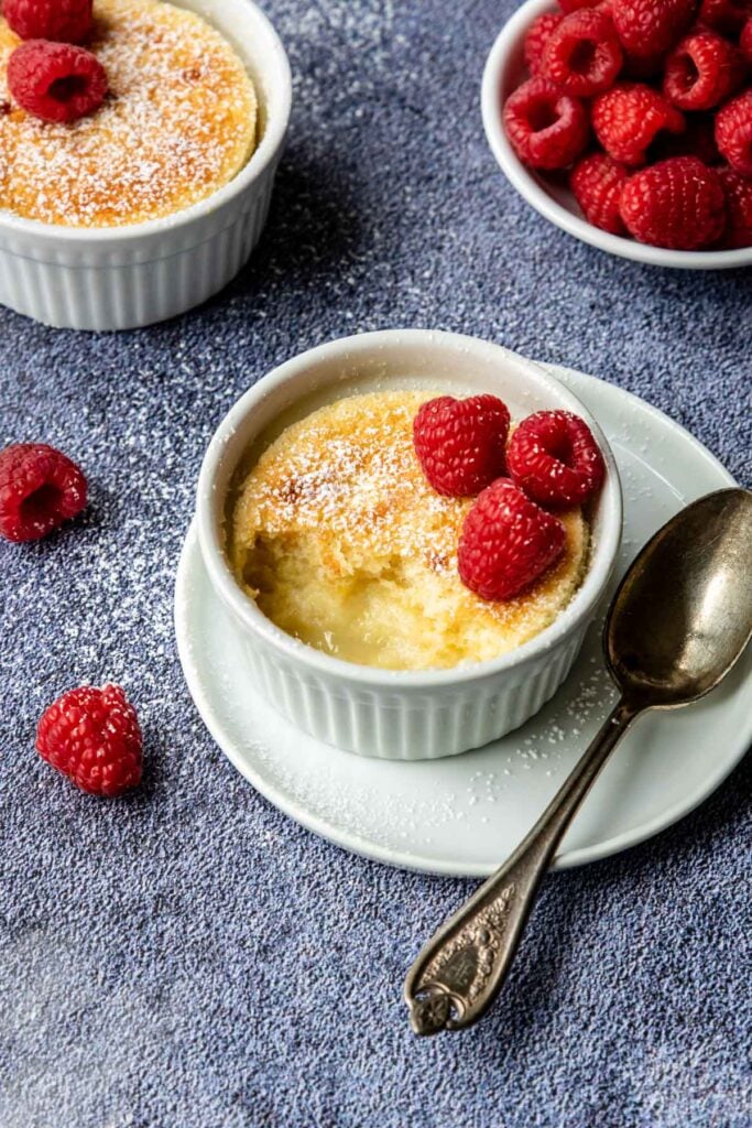 Warm Lemon Pudding Cakes