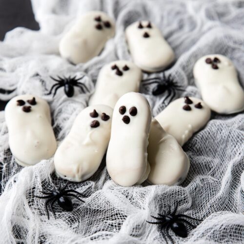 Frightful Ghost Cookies- No Bake!!