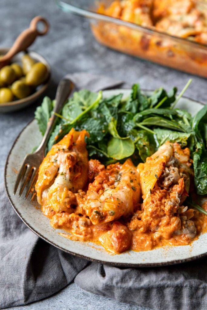 Italian Sausage Stuffed Shells Recipe