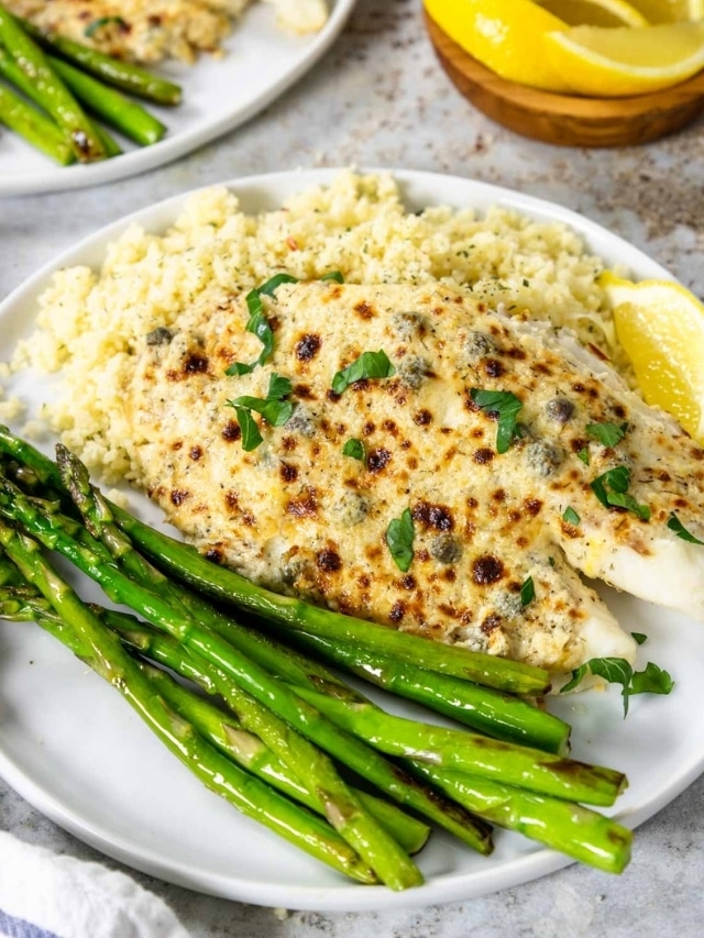 Baked Parmesan Tilapia - Mom's Dinner