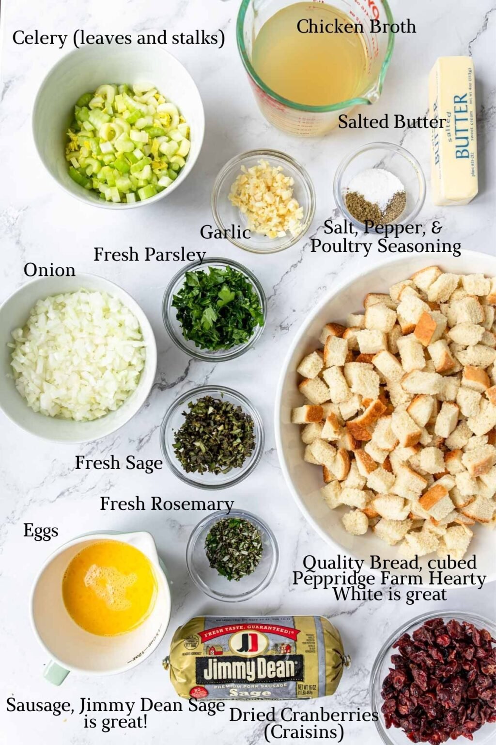 Thanksgiving Sausage Stuffing (+ Video)