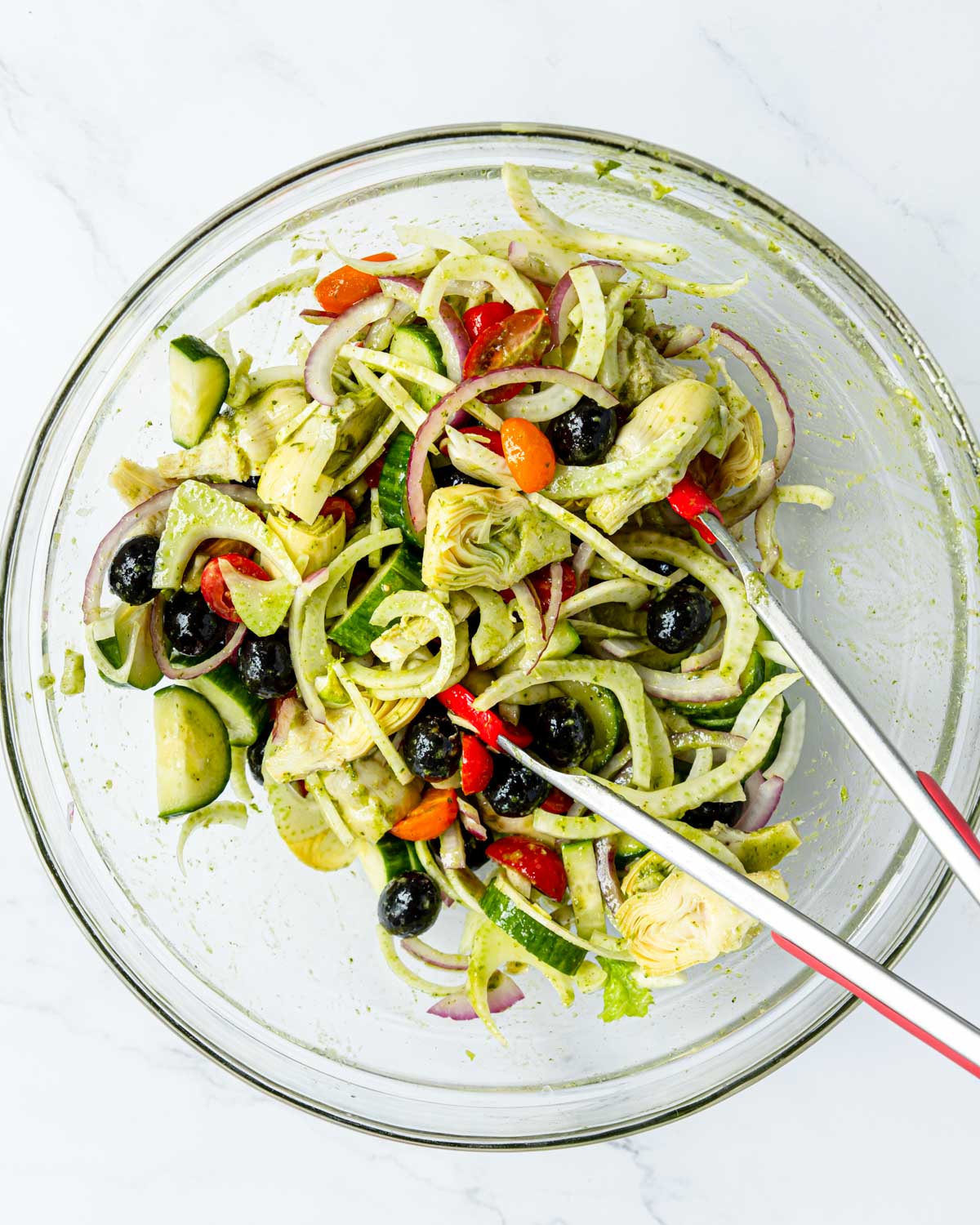 Big 'ol Italian Salad - Mom's Dinner