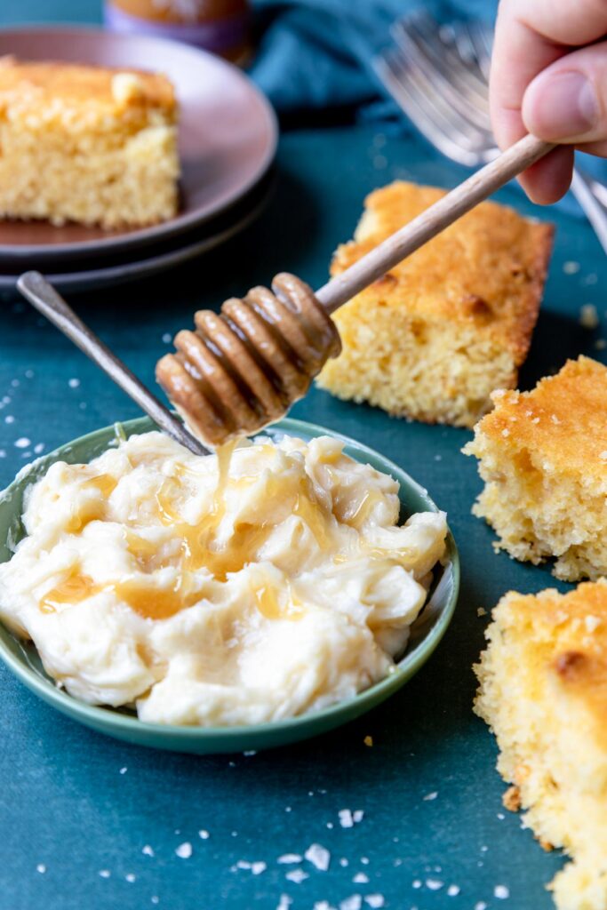 Dreamiest Honey Butter - Three Ingredients- Mom's Dinner