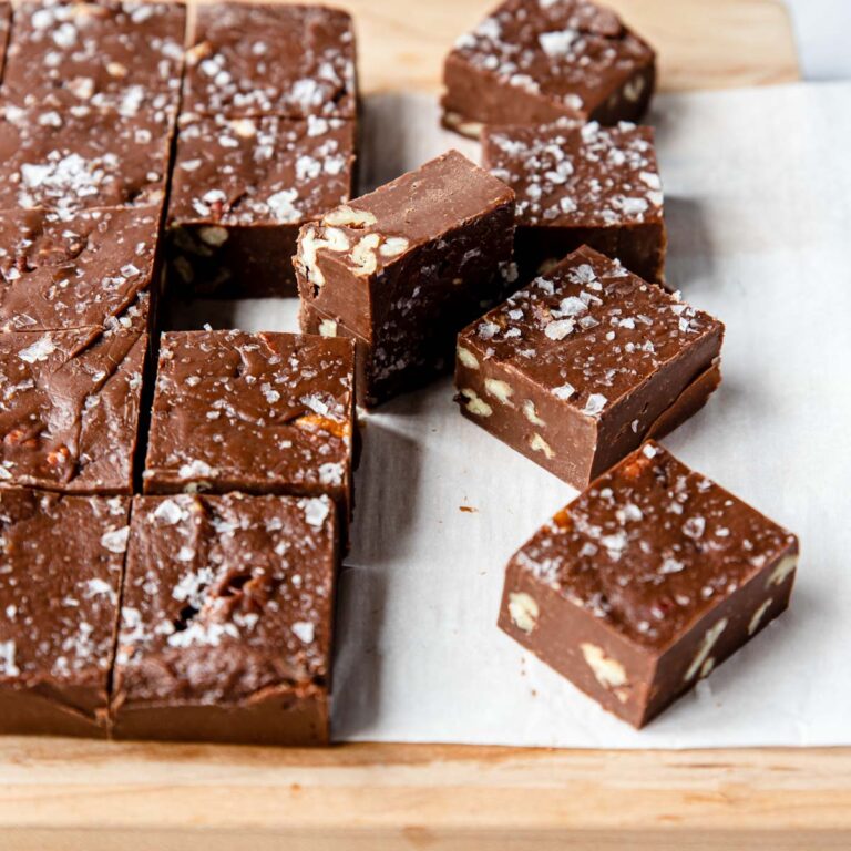 Decadent Microwave Fudge