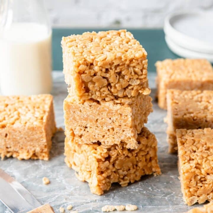 Peanut Butter Rice Krispies Treats
