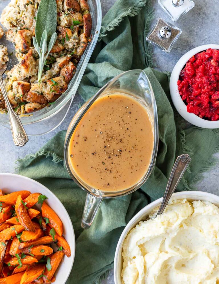 Amazing Turkey Gravy Without Drippings - make ahead! + Video