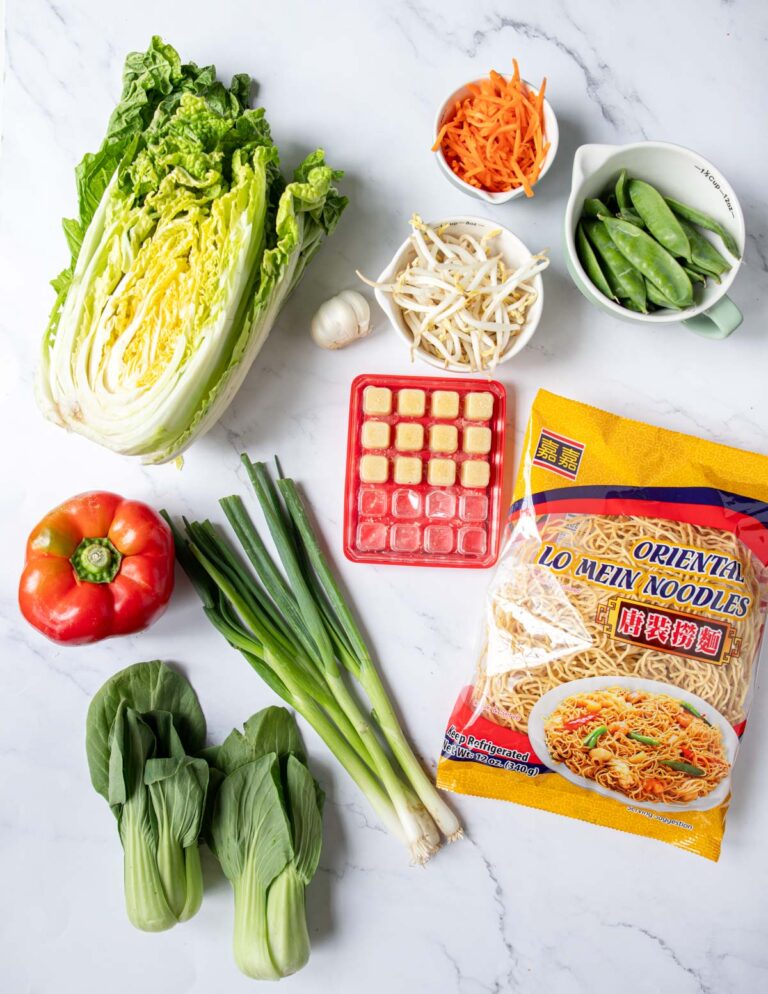 25 Minute Simple Lo Mein With Veggies