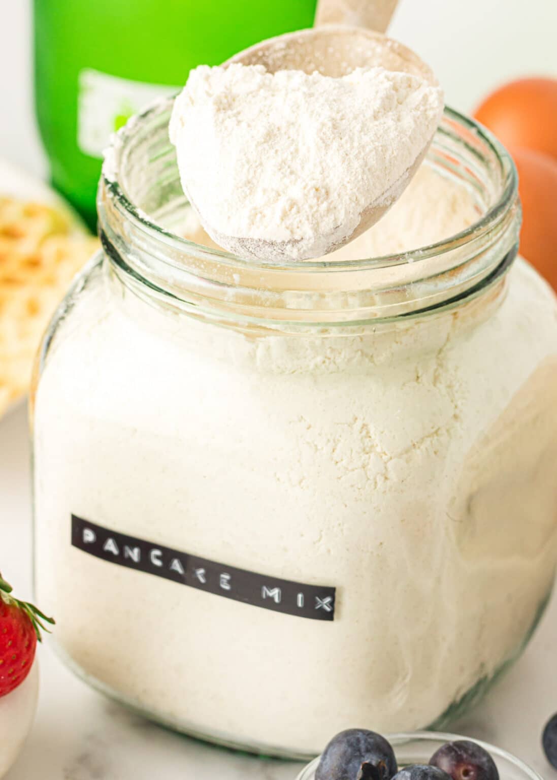 Simple Homemade Pancake Mix - Just Add Water and Butter!