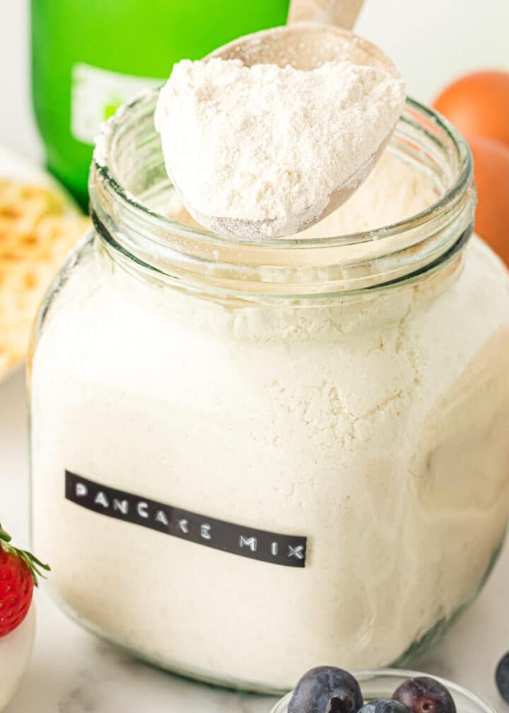 Simple Homemade Pancake Mix - Just Add Water and Butter!