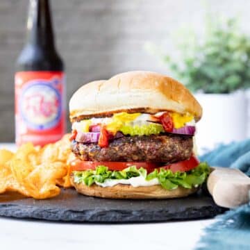 Steakhouse Ribeye Burgers - The best burger you can make!